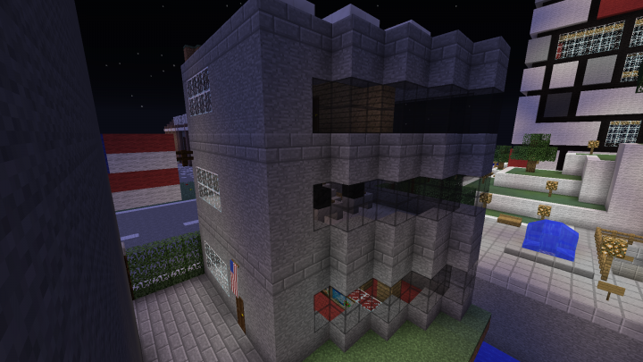American Minetopia embassy Minecraft Map