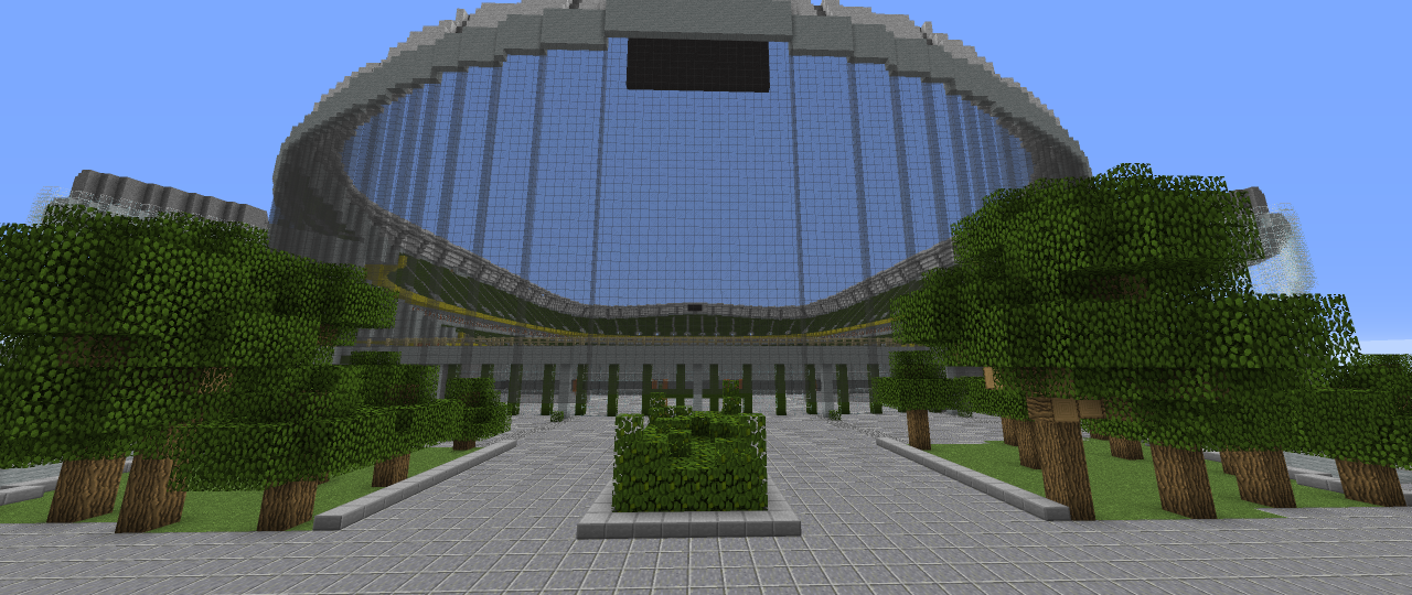 Aviva Stadium-Rugby Minecraft Map