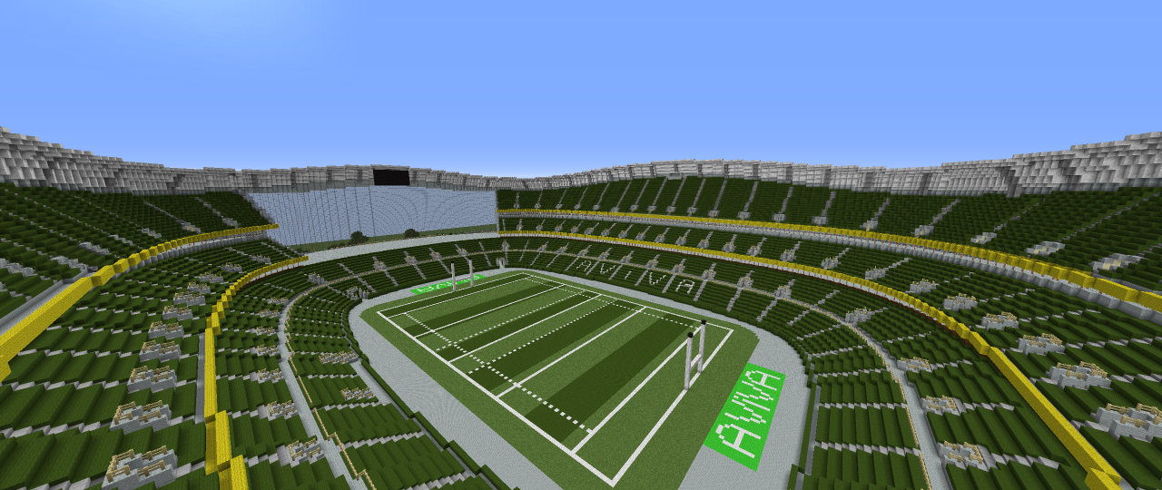 Aviva Stadium-Rugby Minecraft Map