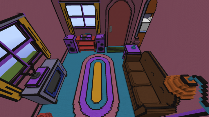 The Simpsons house by Bigre Minecraft Map