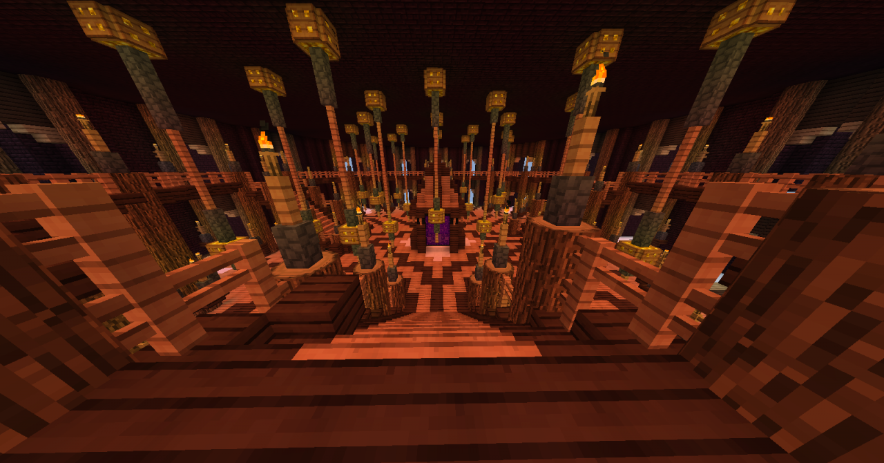 Nether Hub Minecraft Map