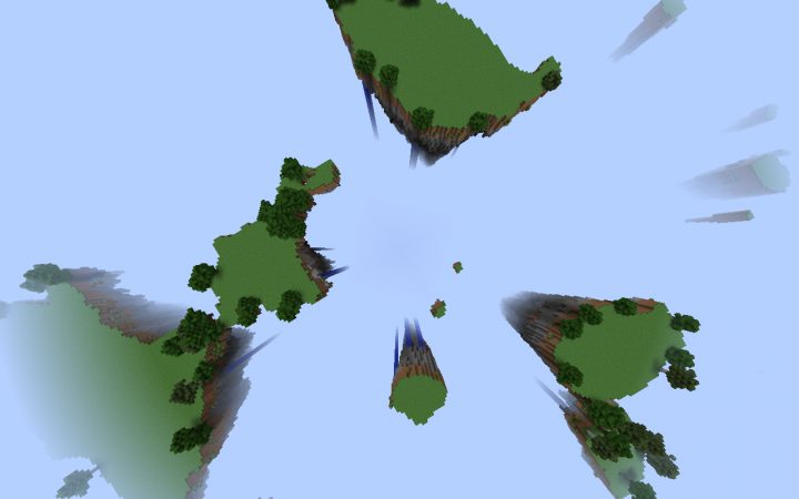 Floating Islands (Schematic) Minecraft Map