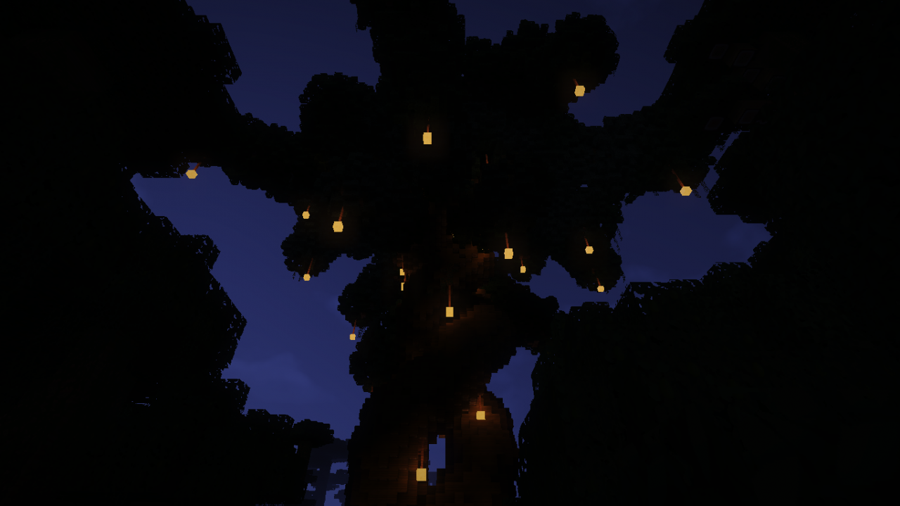 Giant Tree (Custom Terrain) (1.8) Minecraft Map