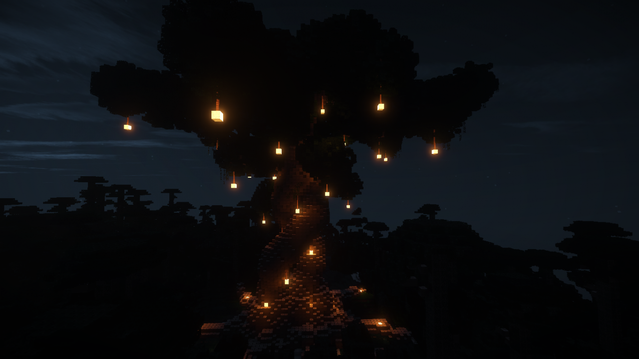 Giant Tree (Custom Terrain) (1.8) Minecraft Map