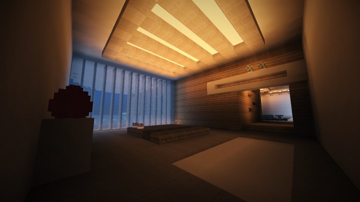minimalist concept house Minecraft Map