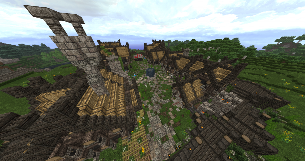 Medieval Market Minecraft Map