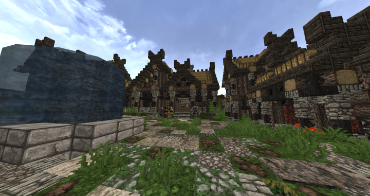 Medieval Market Minecraft Map