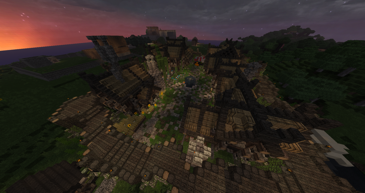 Medieval Market Minecraft Map