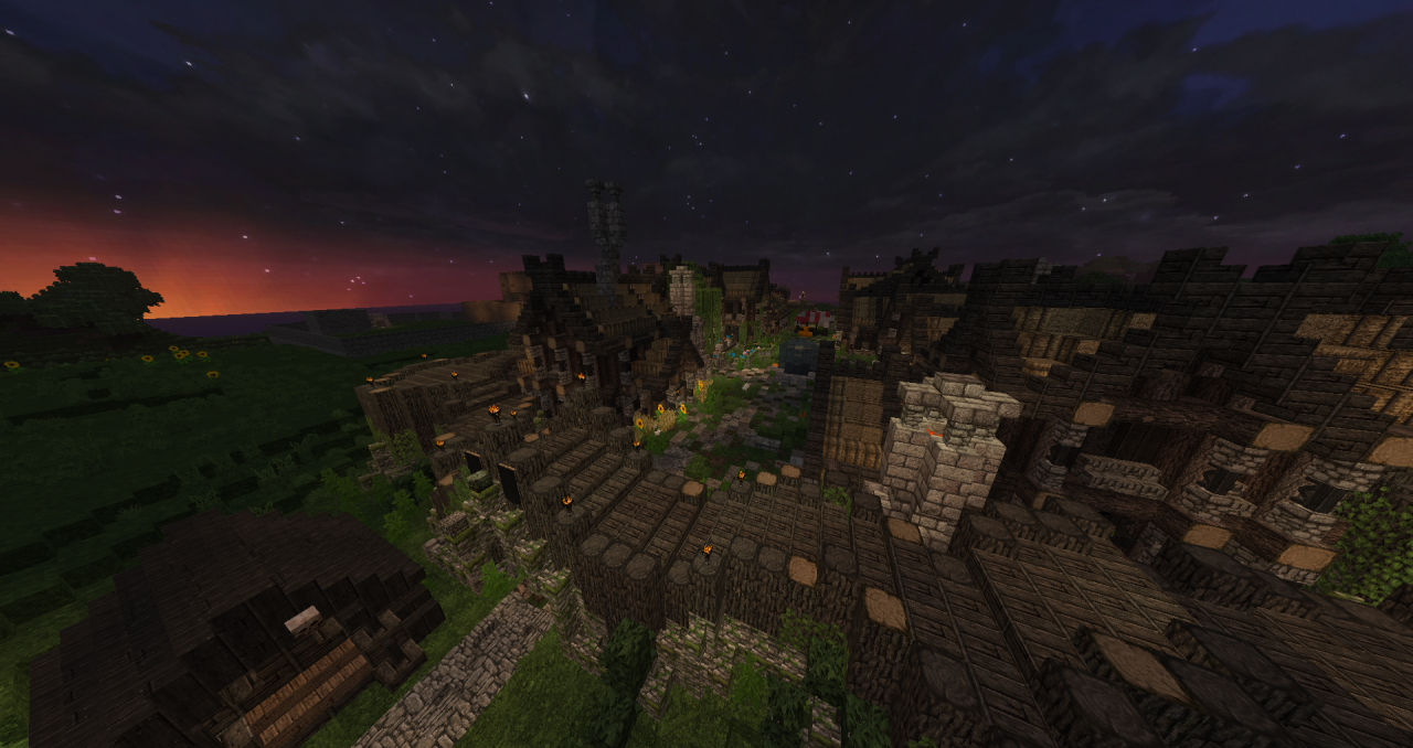 Medieval Market Minecraft Map