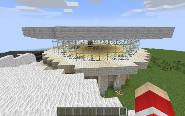 Toney Starks house with his lab Minecraft Map