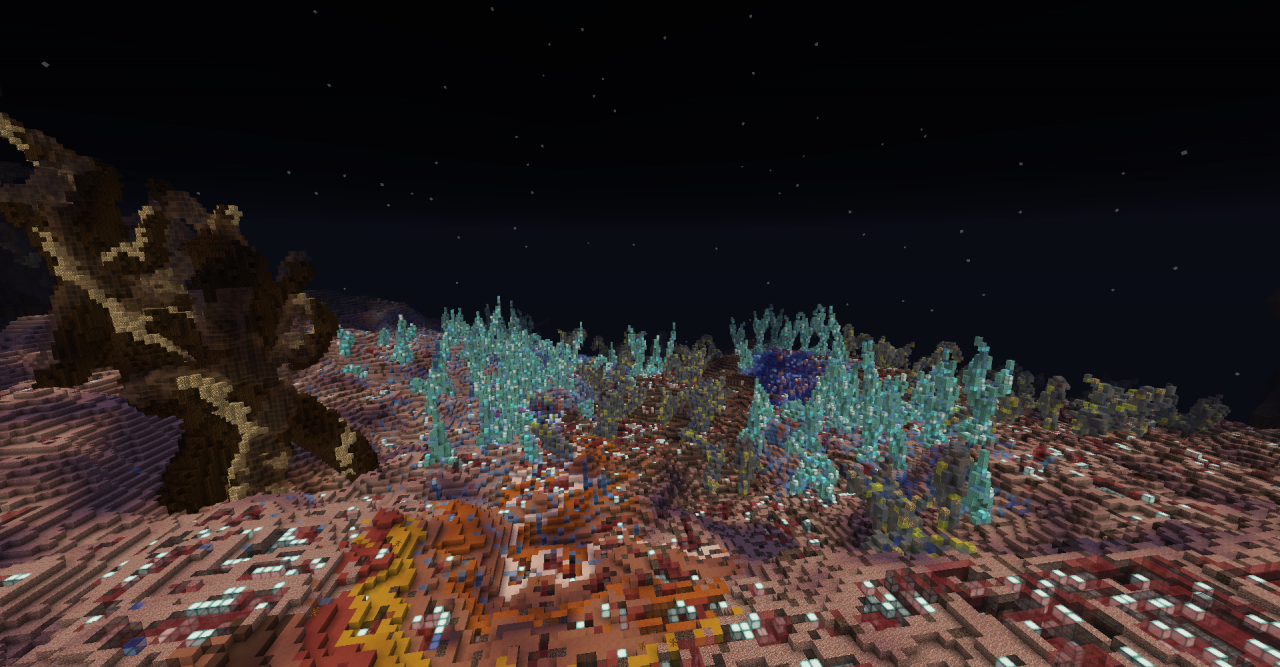 Alieberbrin - Collab Alien Terrain Minecraft Map