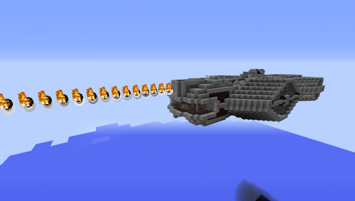 Aries-Class Beam Corvette (Mid-Tech Release) Minecraft Map
