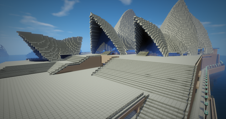 Sydney Opera House Minecraft Map