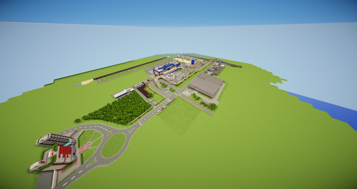 Real City in Minecraft - Porto Alegre, Brazil Minecraft Map