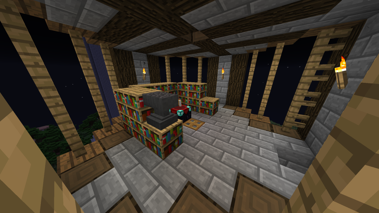 Tower with bedroom + other rooms Minecraft Map
