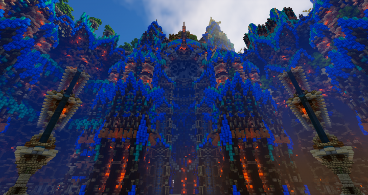 Arena in MineCraft! Minecraft Map