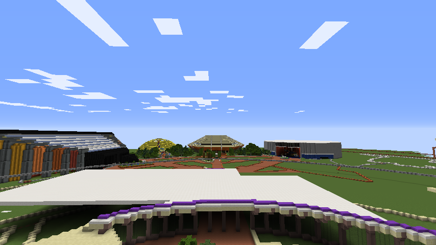 1990's EPCOT Center Recreation Minecraft Map