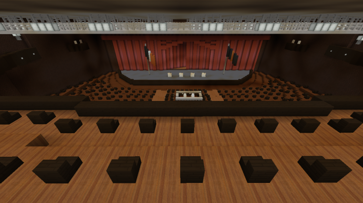 Auditorium Theater Interior | Artenia Minecraft Map