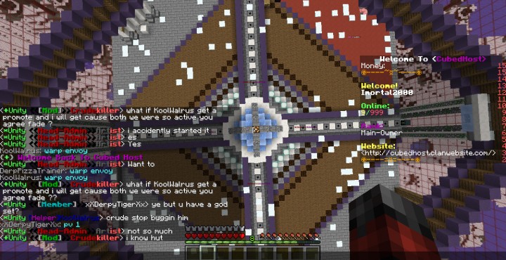 CubedHost Minecraft Server