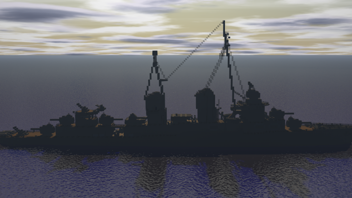 The U.S.S. La Vallette DD-448 Minecraft Map