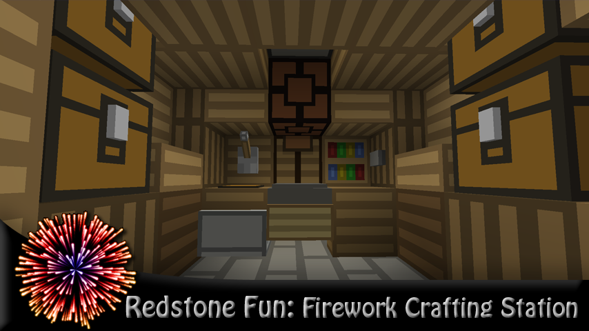 Firework Crafting Station Minecraft Map
