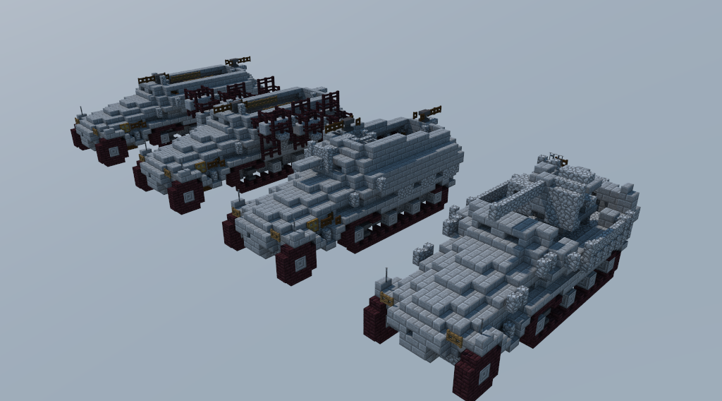 Hanomag Variants (4:1) Minecraft Map