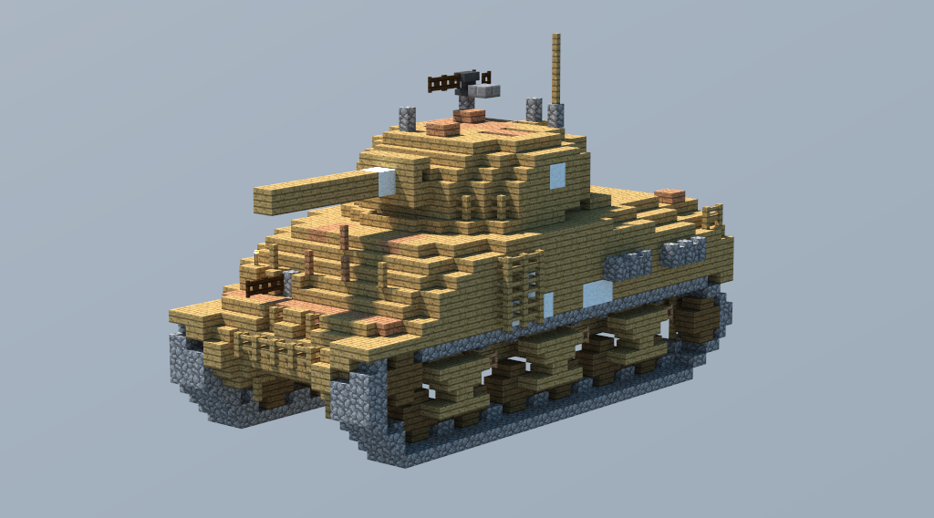 M4A1 Sherman (4:1) Minecraft Map