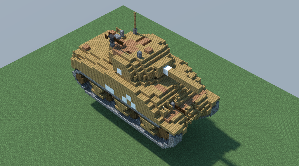 M4A1 Sherman (4:1) Minecraft Map