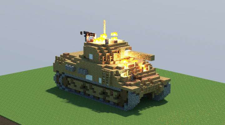 M4A1 Sherman (4:1) Minecraft Map