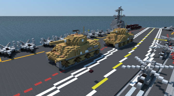 M4A1 Sherman (4:1) Minecraft Map