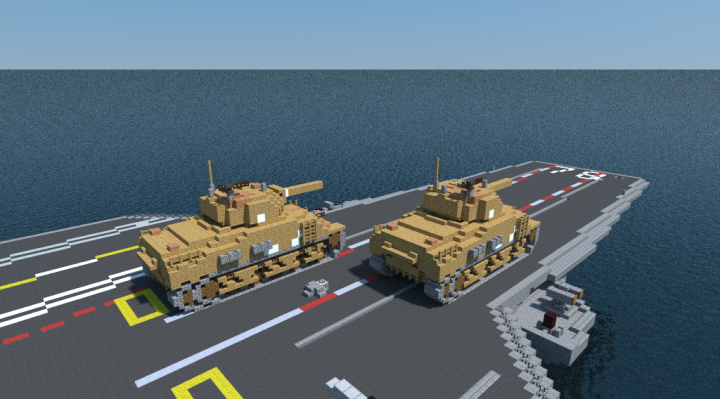 M4A1 Sherman (4:1) Minecraft Map