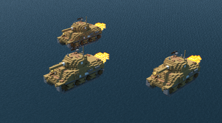 M4A1 Sherman (4:1) Minecraft Map