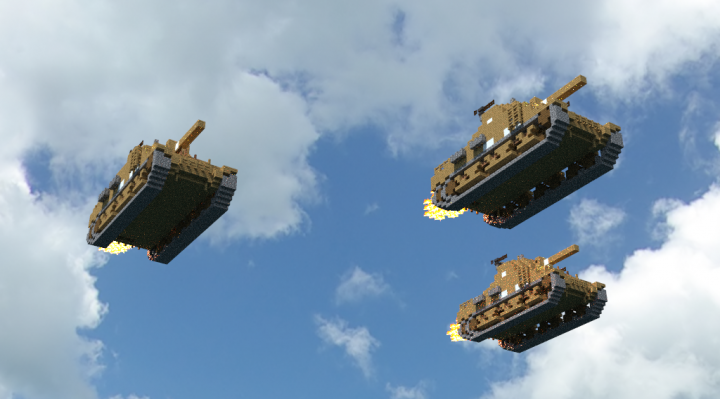 M4A1 Sherman (4:1) Minecraft Map