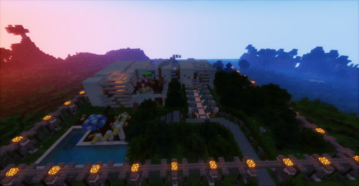 Modern Mansion 1 Minecraft Map