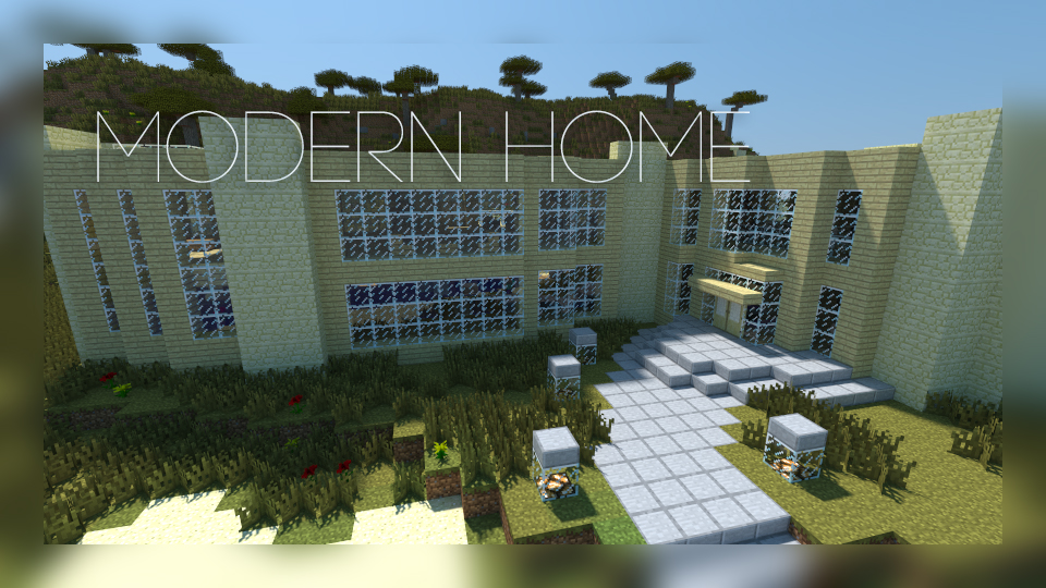 Modern Home Minecraft Map