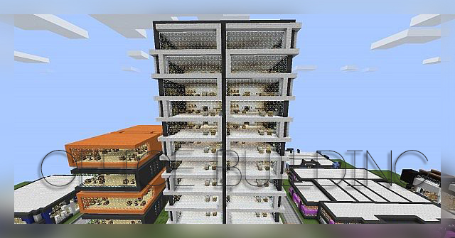 Office Building Minecraft Map