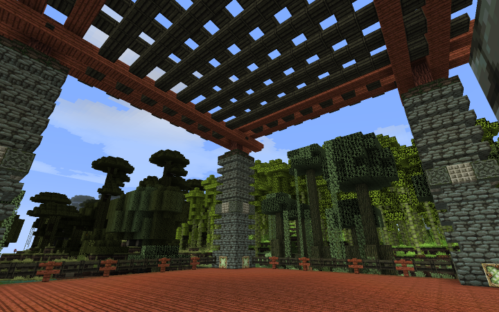 Rustic Tuscany Pavilion Minecraft Map