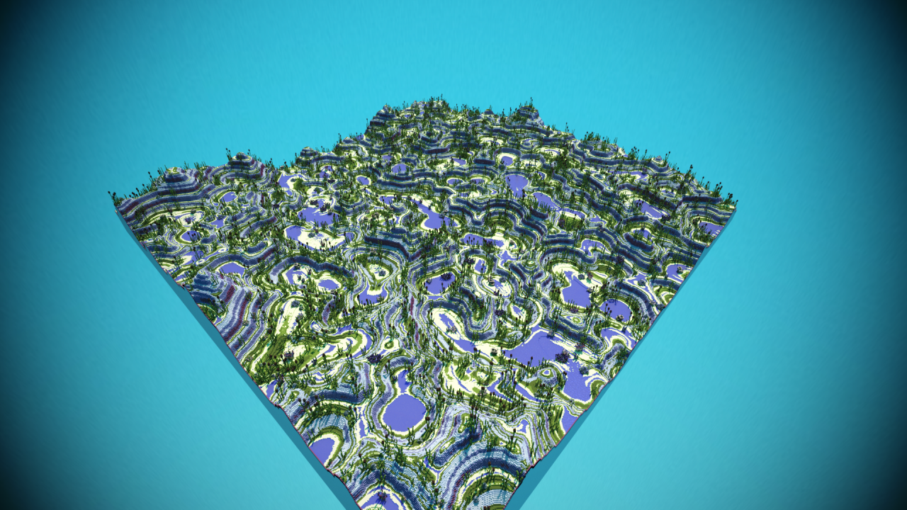 Rock Pools Terrain [DOWLOAD] Minecraft Map