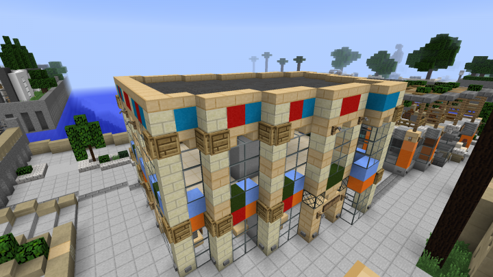 Small Business Building (Greenfield Server) Minecraft Map