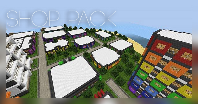 Shop Pack Minecraft Map