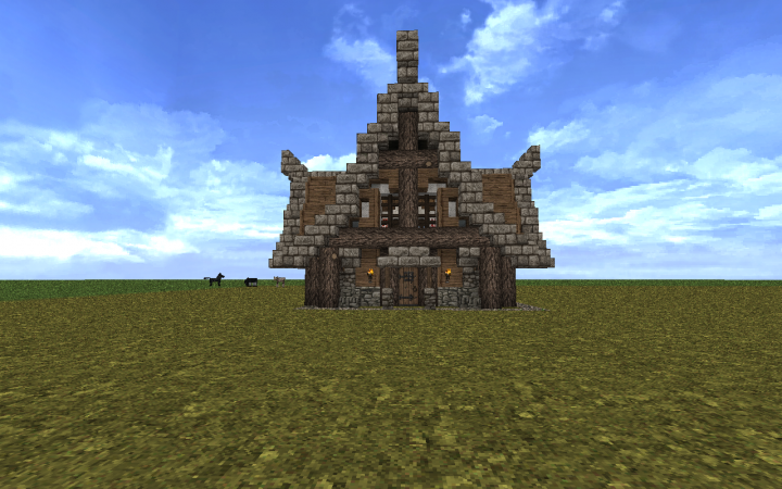 Harek's Nordic Style House Pack Minecraft Map