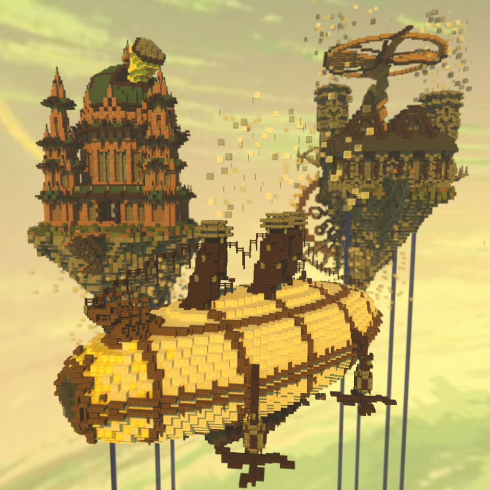 Some Steampunk Structures Minecraft Project