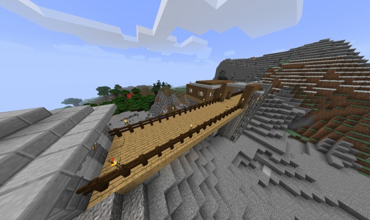 Bridge House Minecraft Map