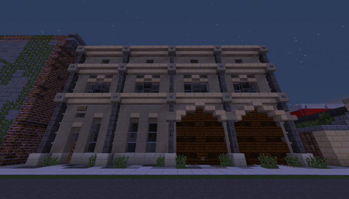 Abandoned Streetcar Barn - Newford Minecraft Map
