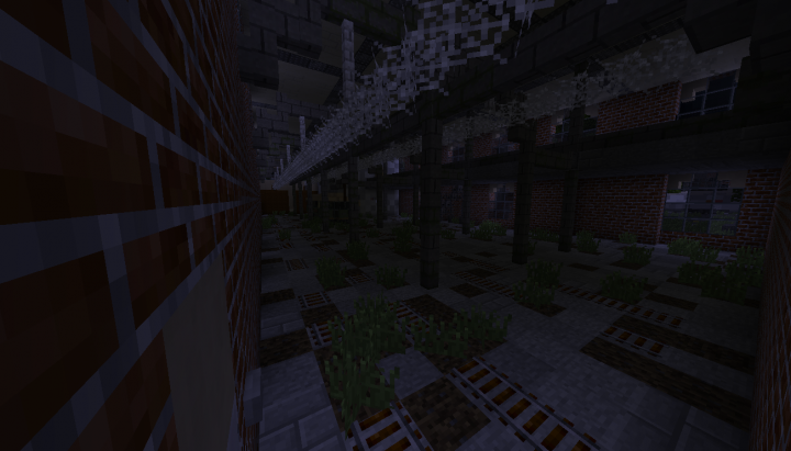 Abandoned Streetcar Barn - Newford Minecraft Map