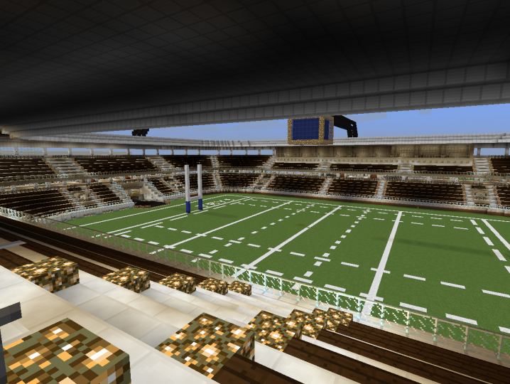 Rugby Stadium Minecraft Map