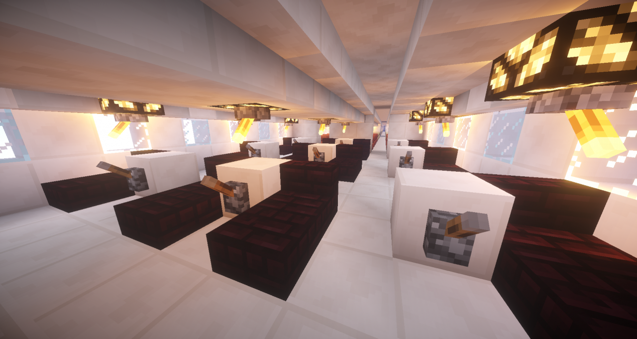Boeing 767-200ER 1:1 (2:1 Interior!) [REMAKE] Minecraft Map