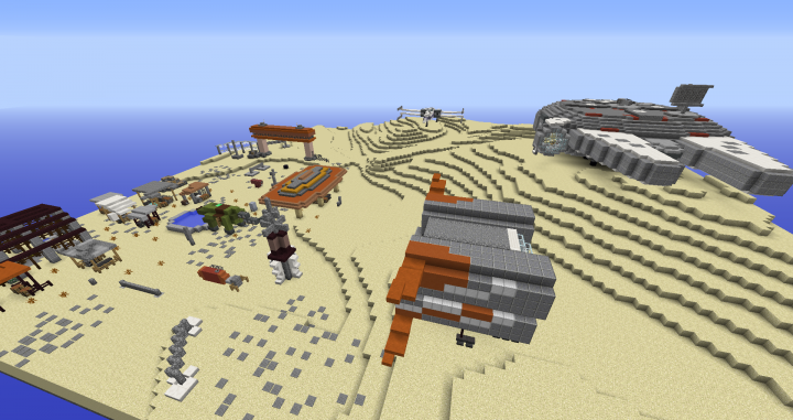 Niima Outpost- Jakku : Star Wars Minecraft Map