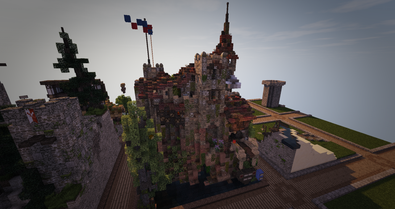 Castillo de Monterragon - Medieval Spanish Keep Minecraft Map