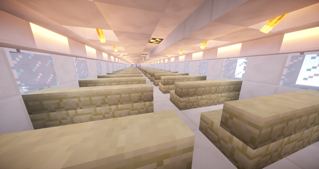 Boeing 757-200 1:1 (2:1 Interior!) [REMAKE] Minecraft Map